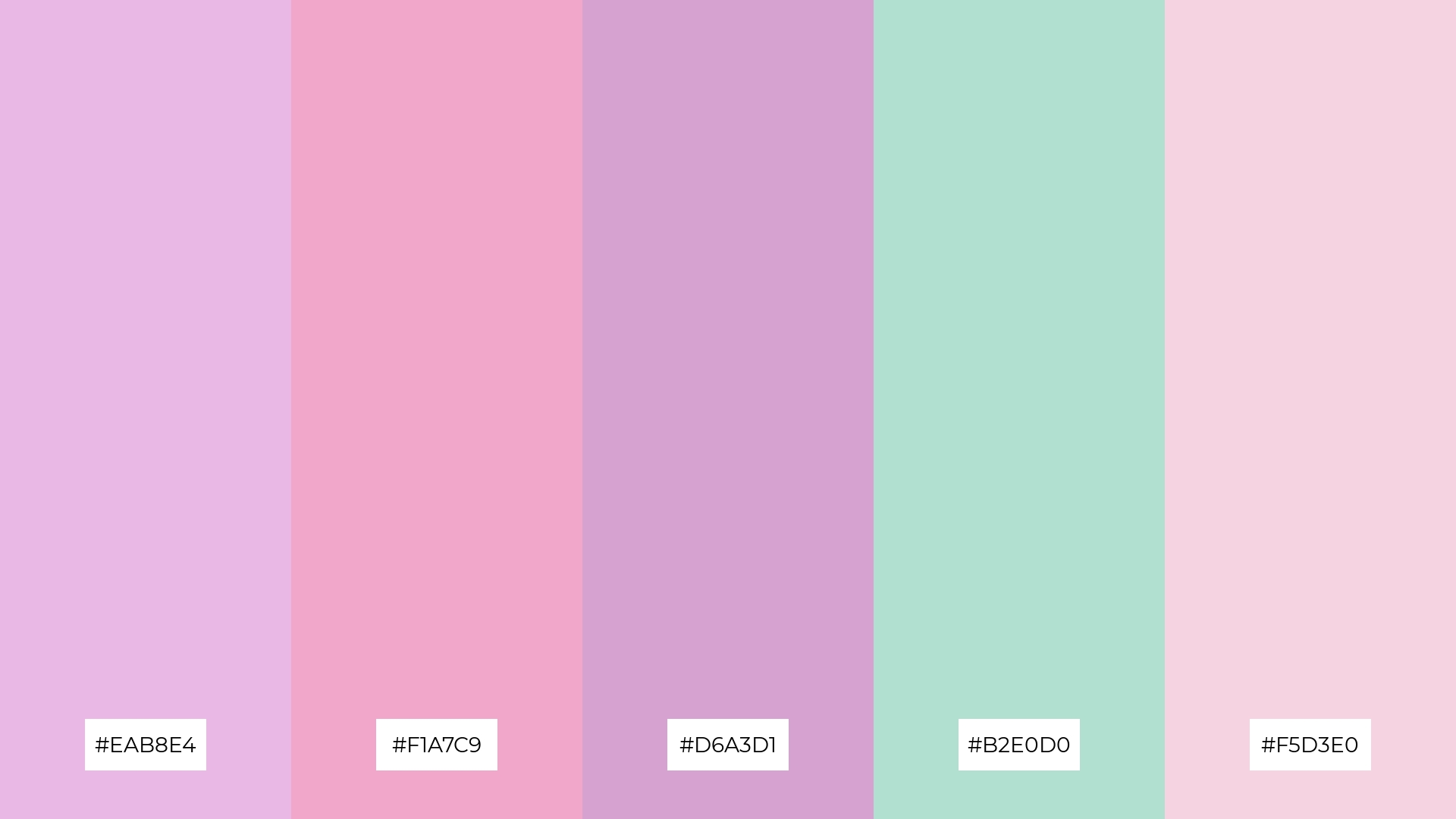 The Best 15 Pink Lavender Color Palette Combinations
