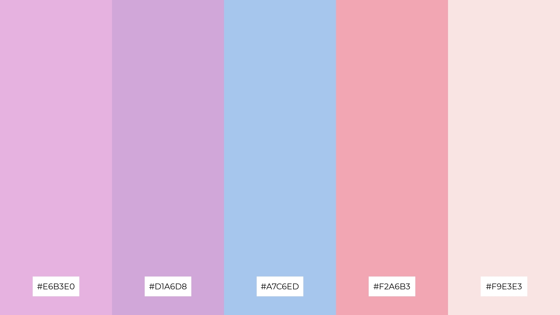The Best 15 Pink Lilac Color Palette Combinations