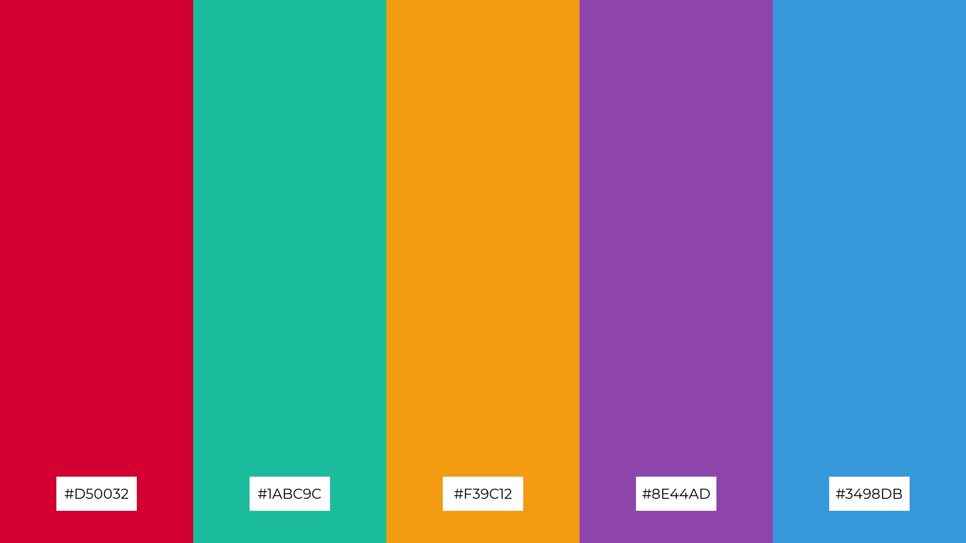 The Best 15 Red Turquoise Color Palette Combinations