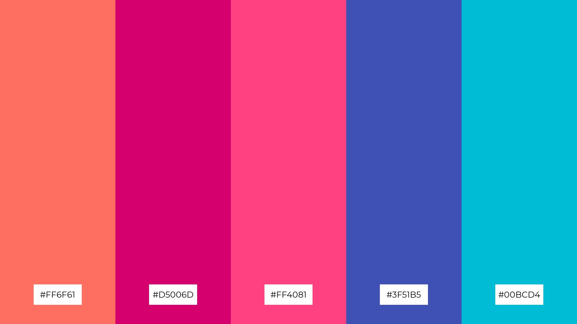 The Best 15 Red Magenta Color Palette Combinations