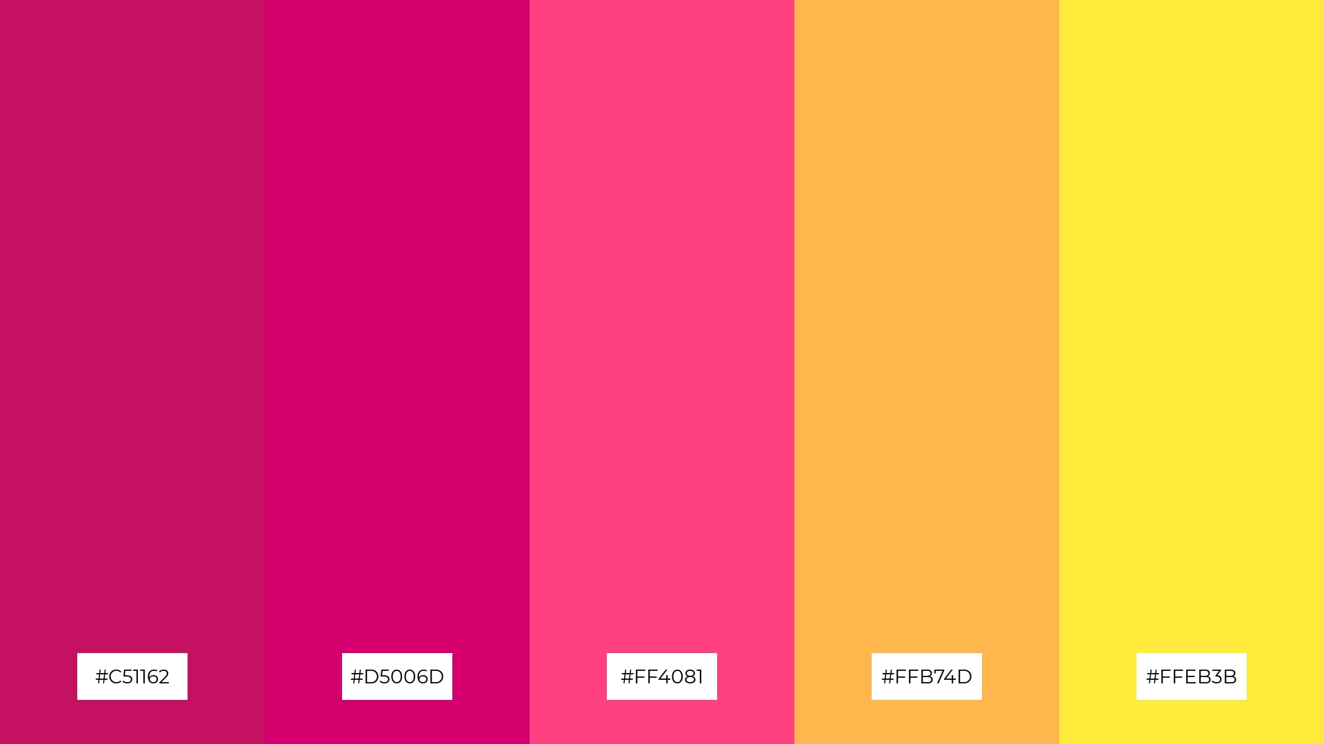 The Best 15 Red Magenta Color Palette Combinations