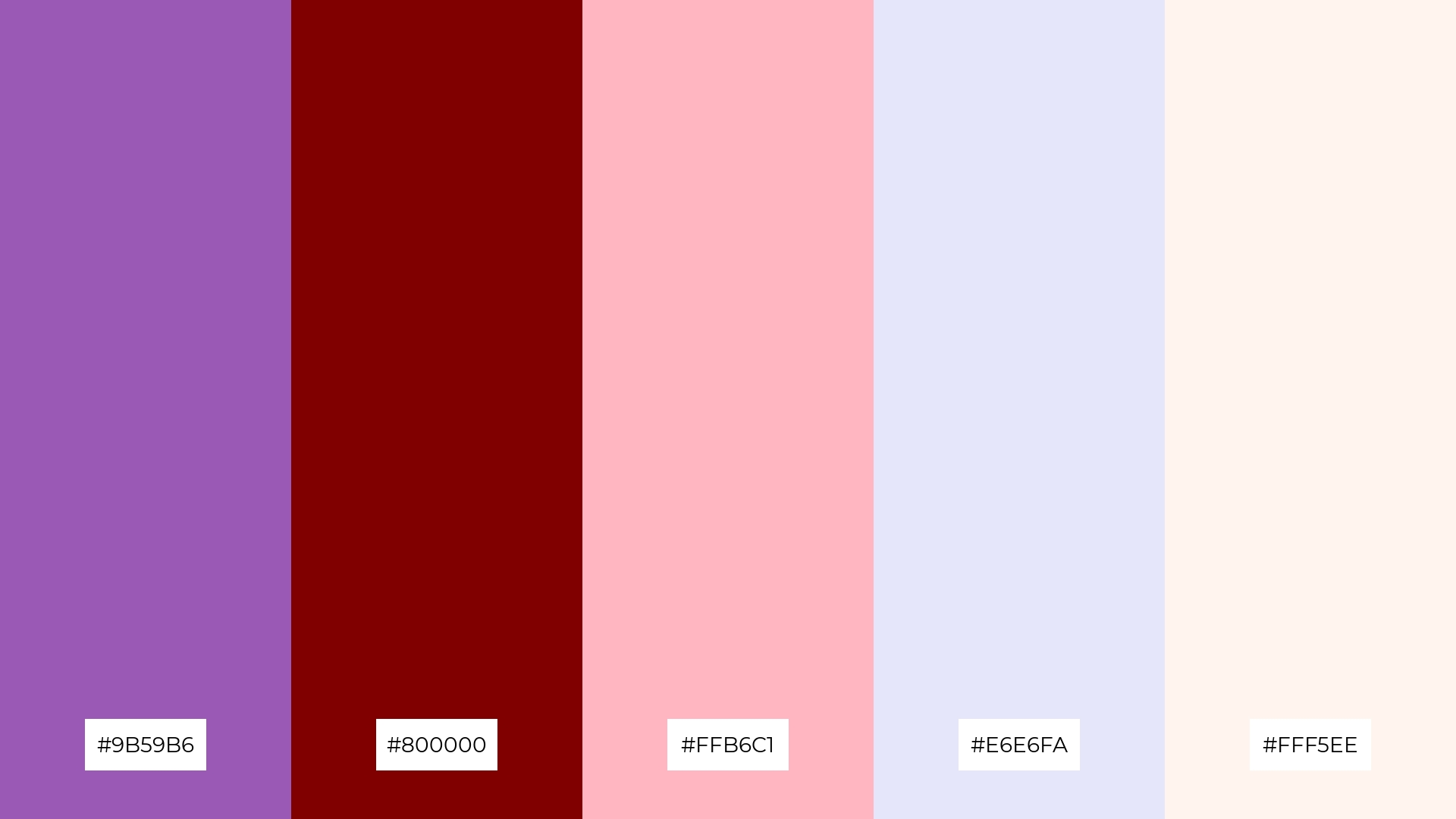 The Best 15 Purple Maroon Color Palette Combinations