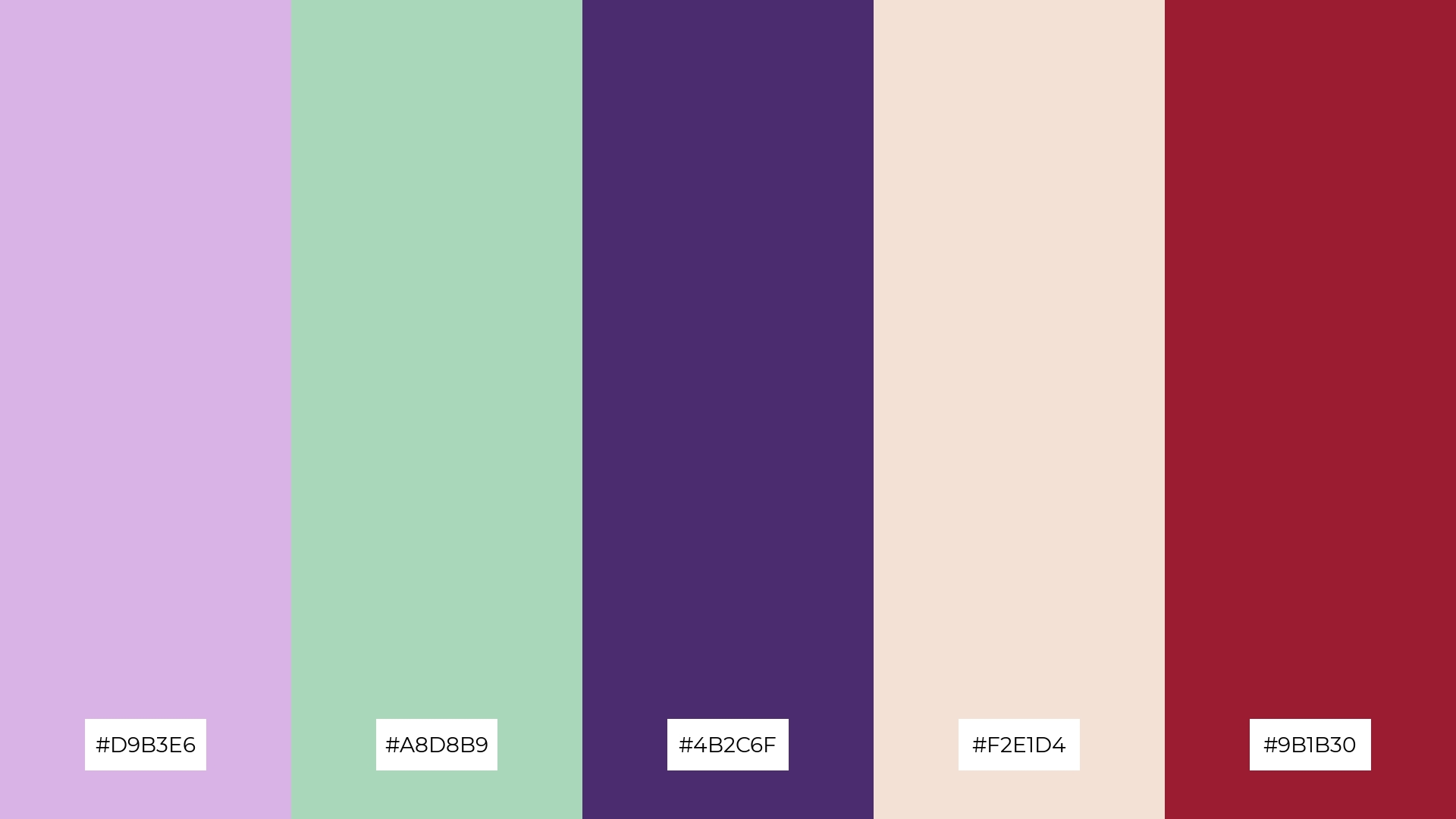 The Best 15 Purple Wine Color Palette Combinations