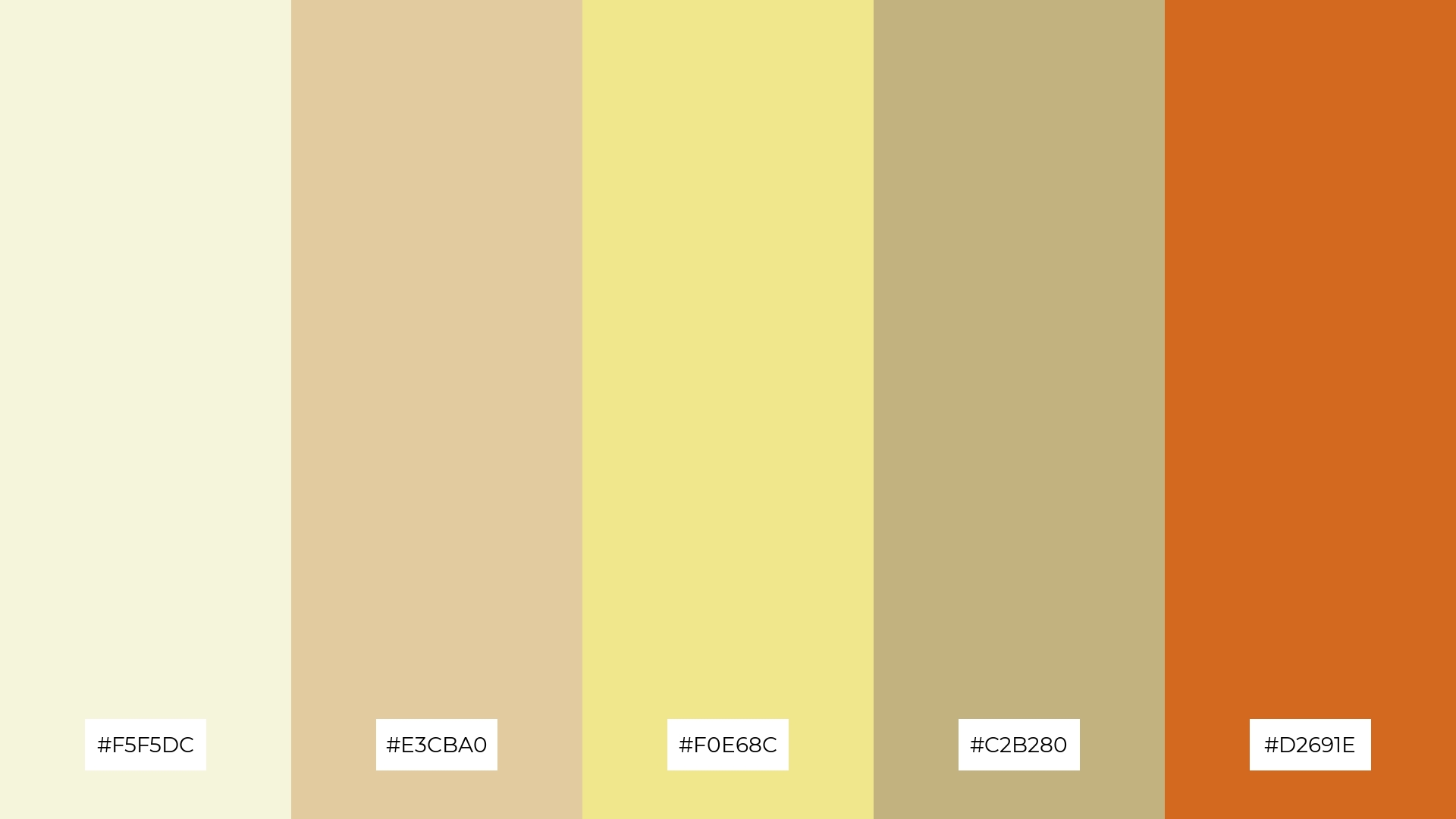 The Best 15 Beige Sand Color Palette Combinations