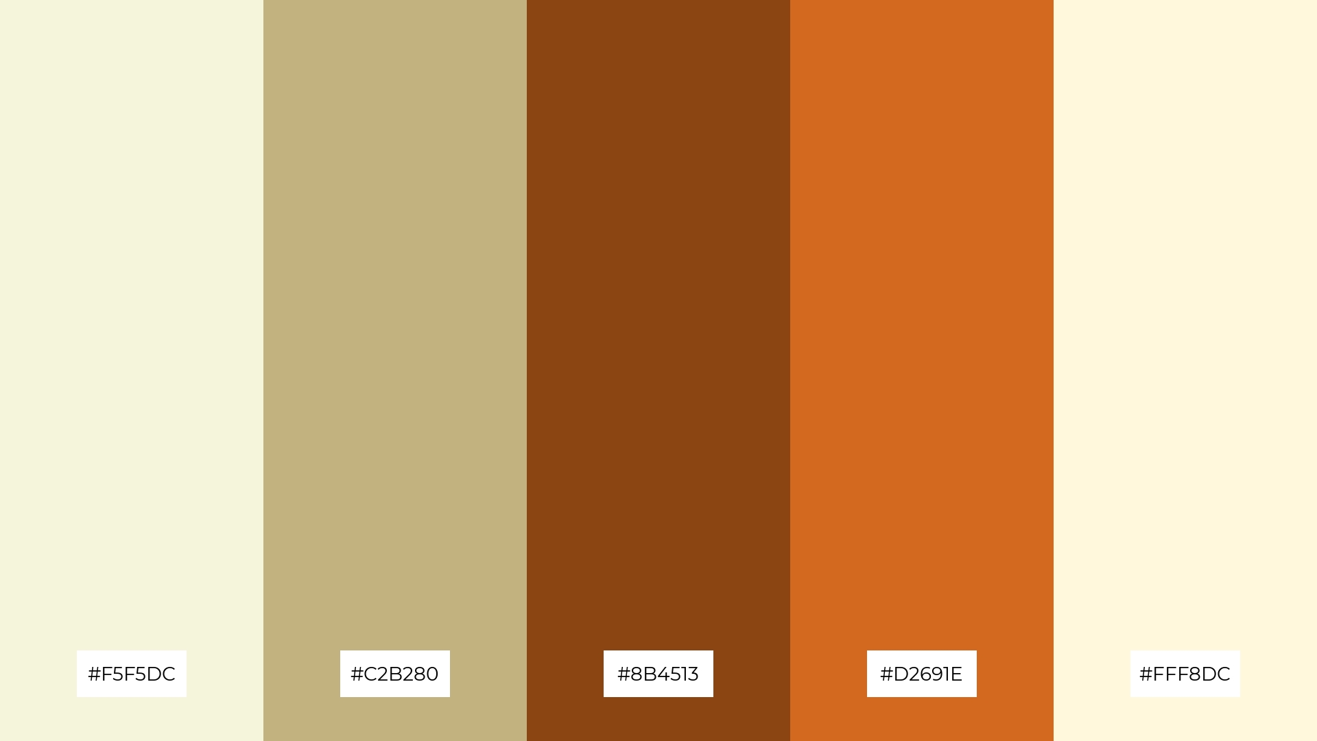 The Best 15 Beige Sand Color Palette Combinations