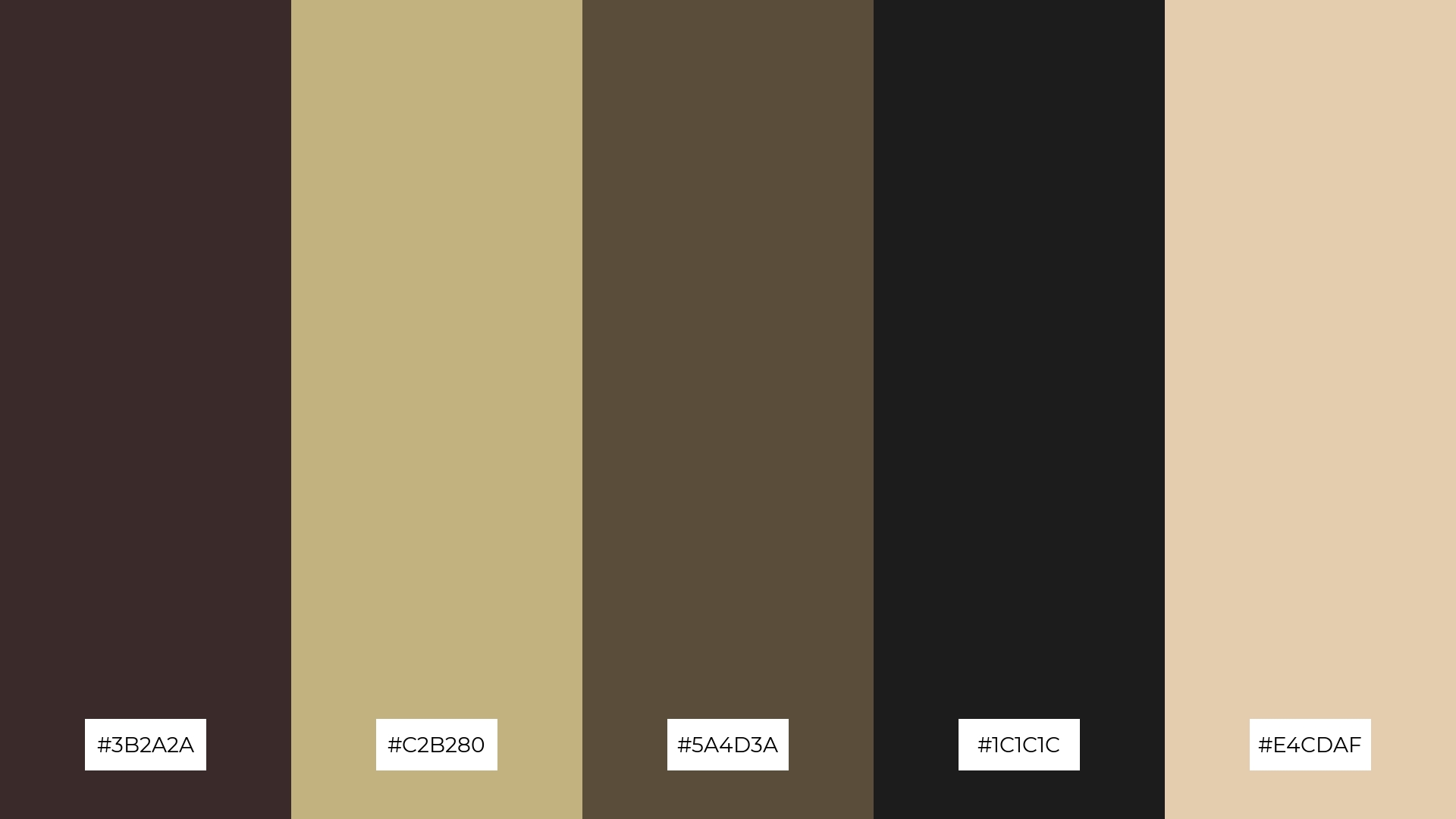 The Best 15 Black Tan Color Palette Combinations