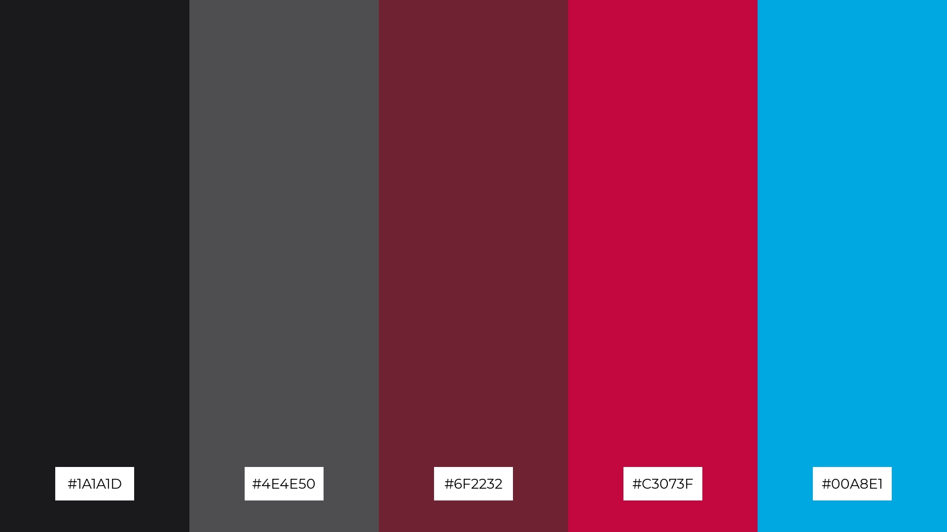 The Best 15 Black Blue Gray Color Palette Combinations