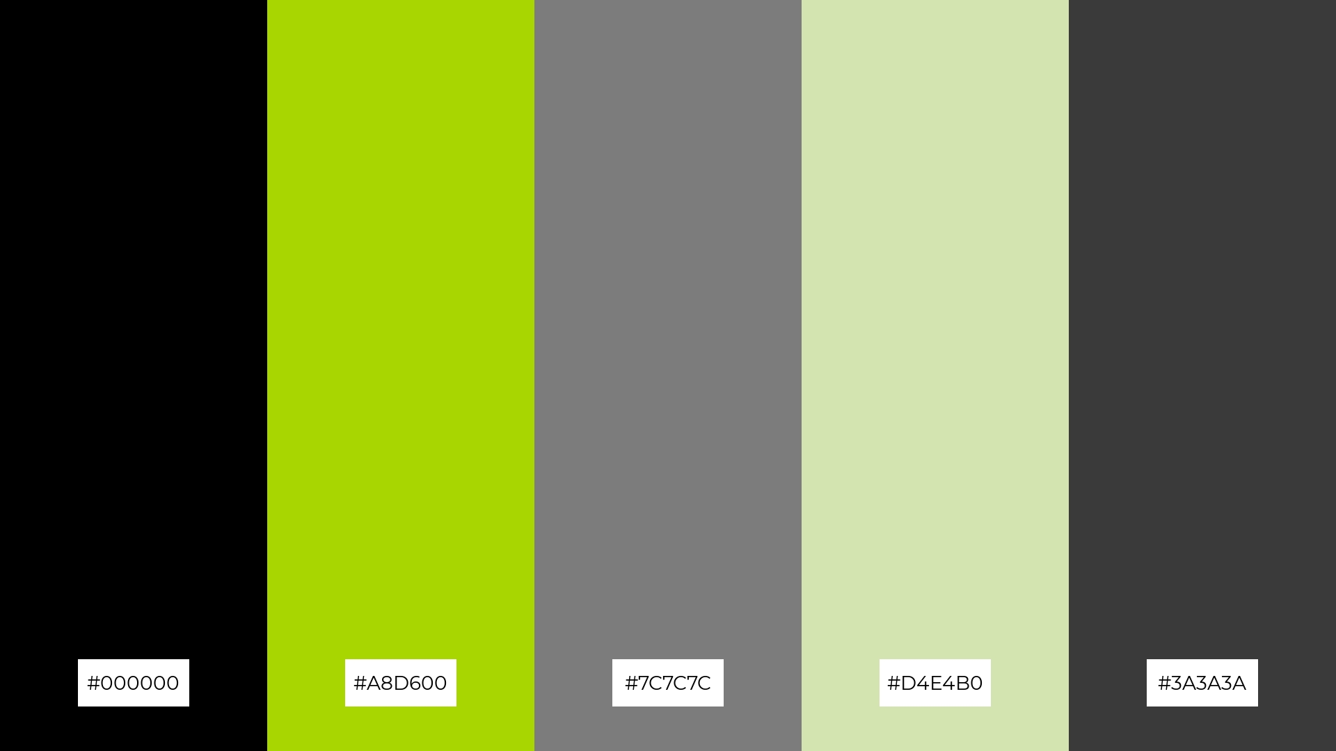 The Best 15 Black Green Yellow Color Palette Combinations