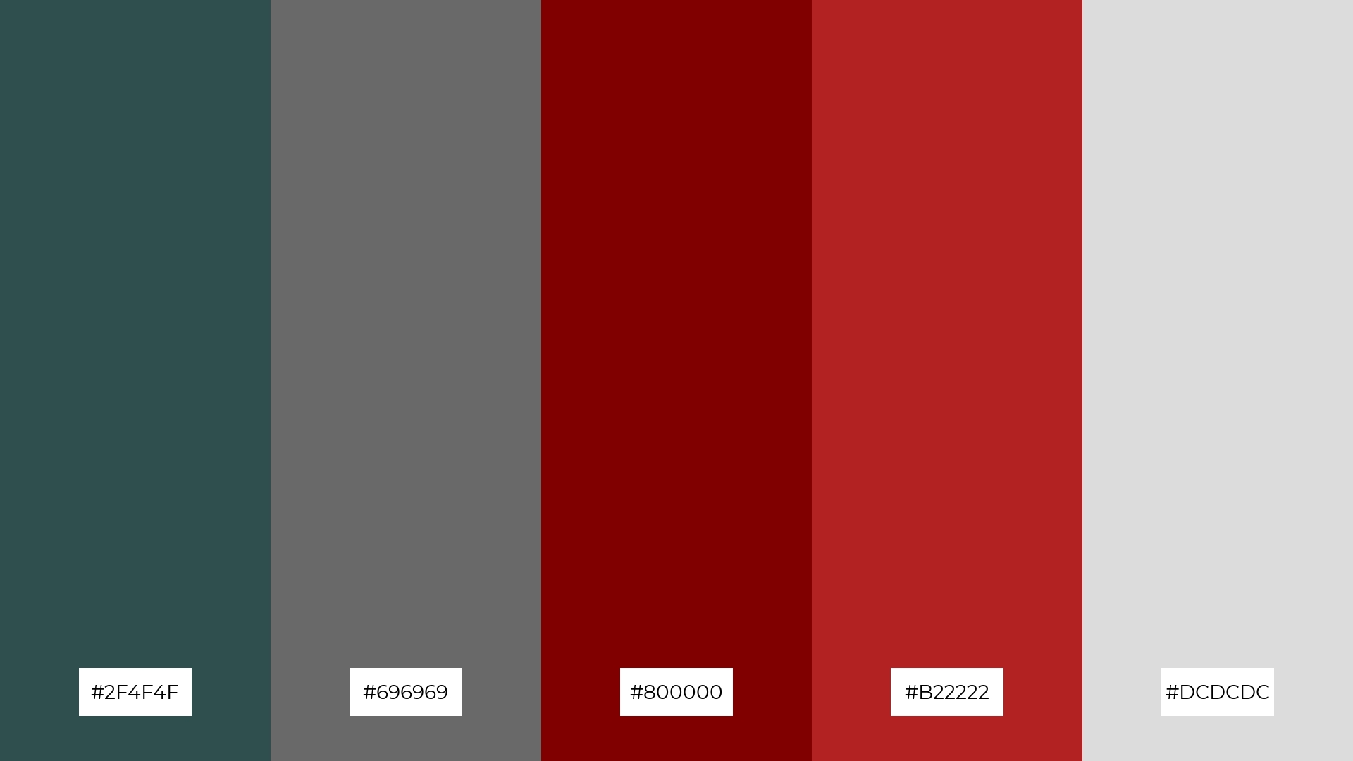 The Best 15 Gray Maroon Color Palette Combinations