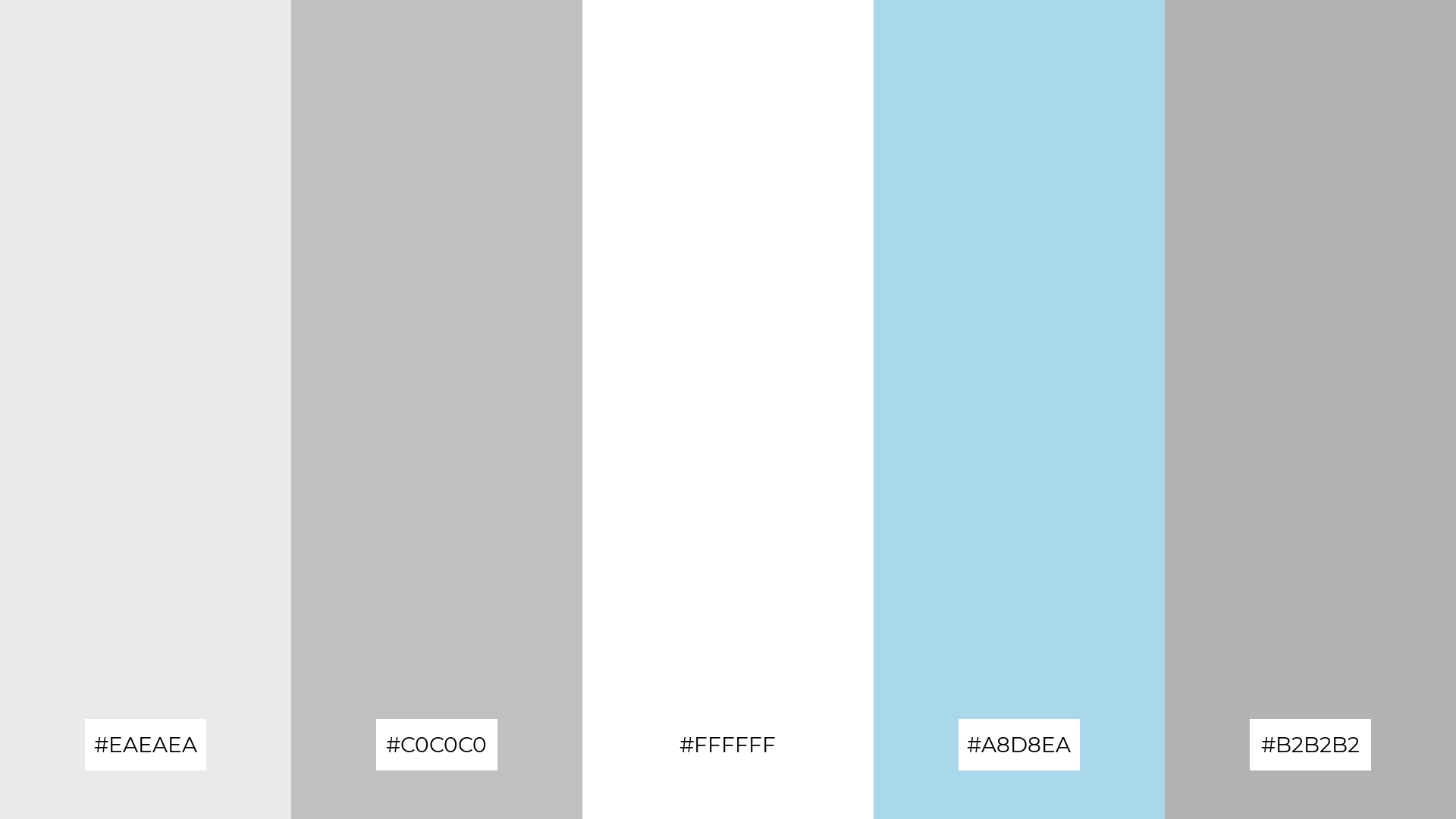 The Best 15 White Silver Color Palette Combinations