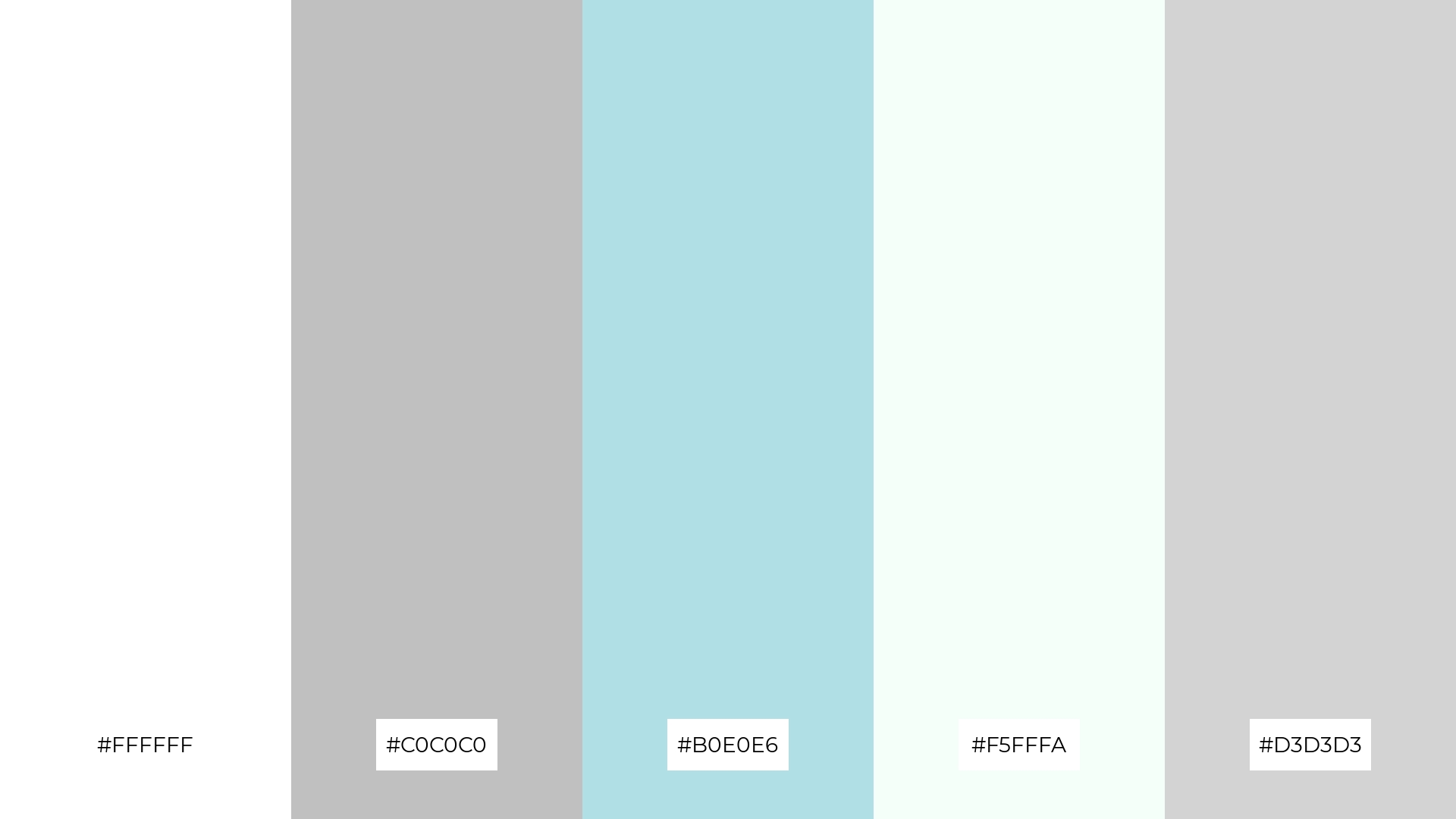 The Best 15 White Silver Color Palette Combinations