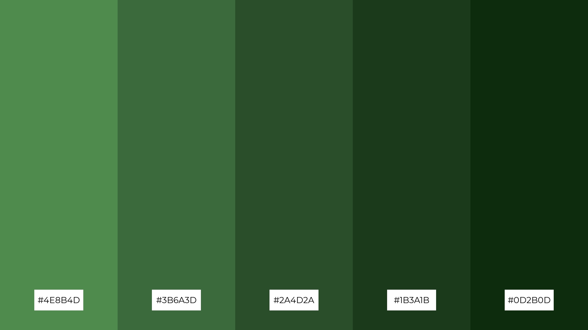 The Best 15 Botanical Color Palette Combinations