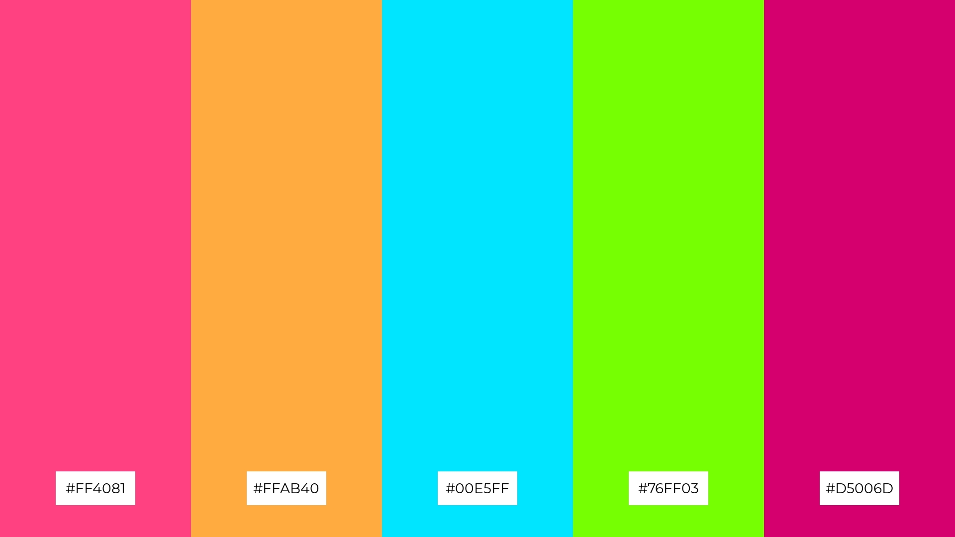 The Best 15 Street Art Color Palette Combinations