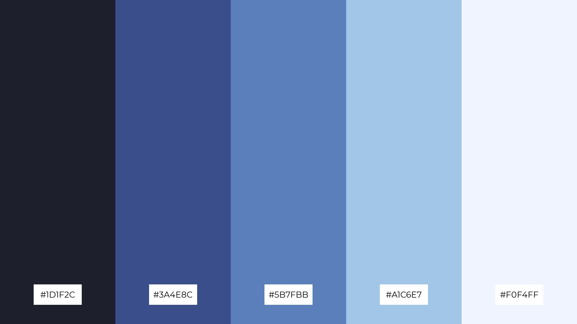 The Best 15 Starry Sky Color Palette Combinations