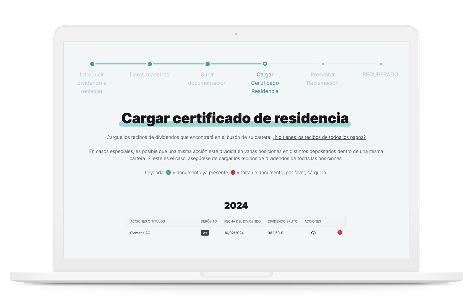 Dividend Refund para Particulares - Recupera tus Dividendos