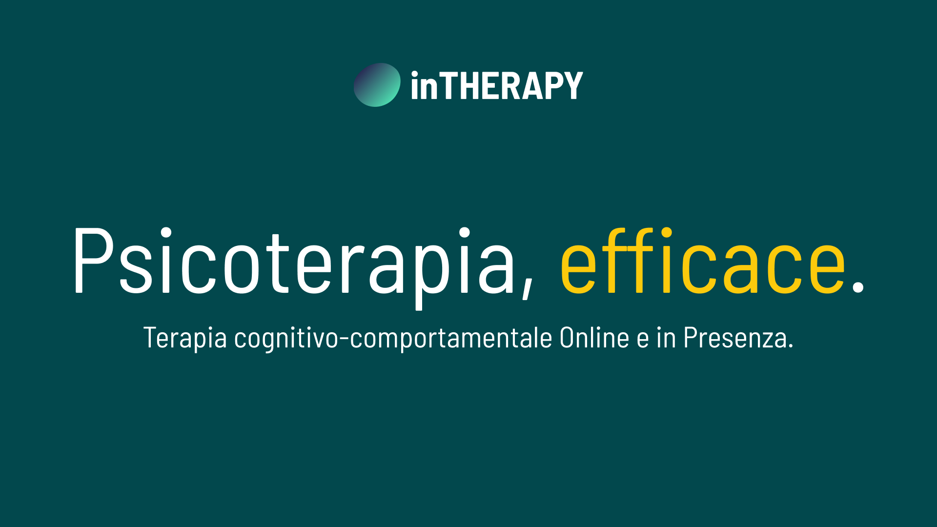 Depressione maggiore: la terapia efficace di inTHERAPY