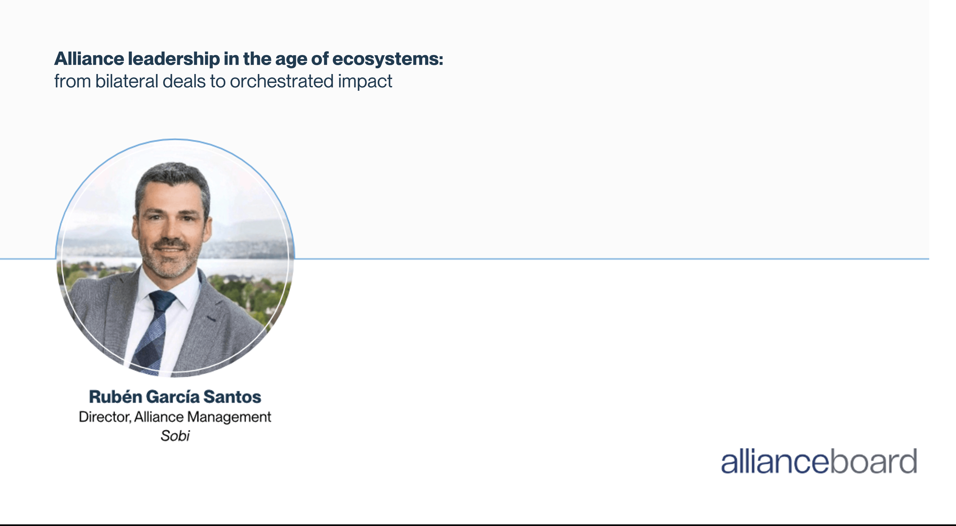 Alliance leadership in the age of ecosystems: from bilateral deals to ...