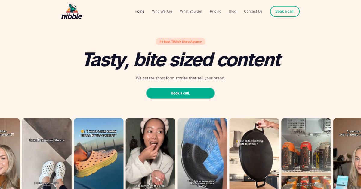 Nibble | Tasty, bite sized content