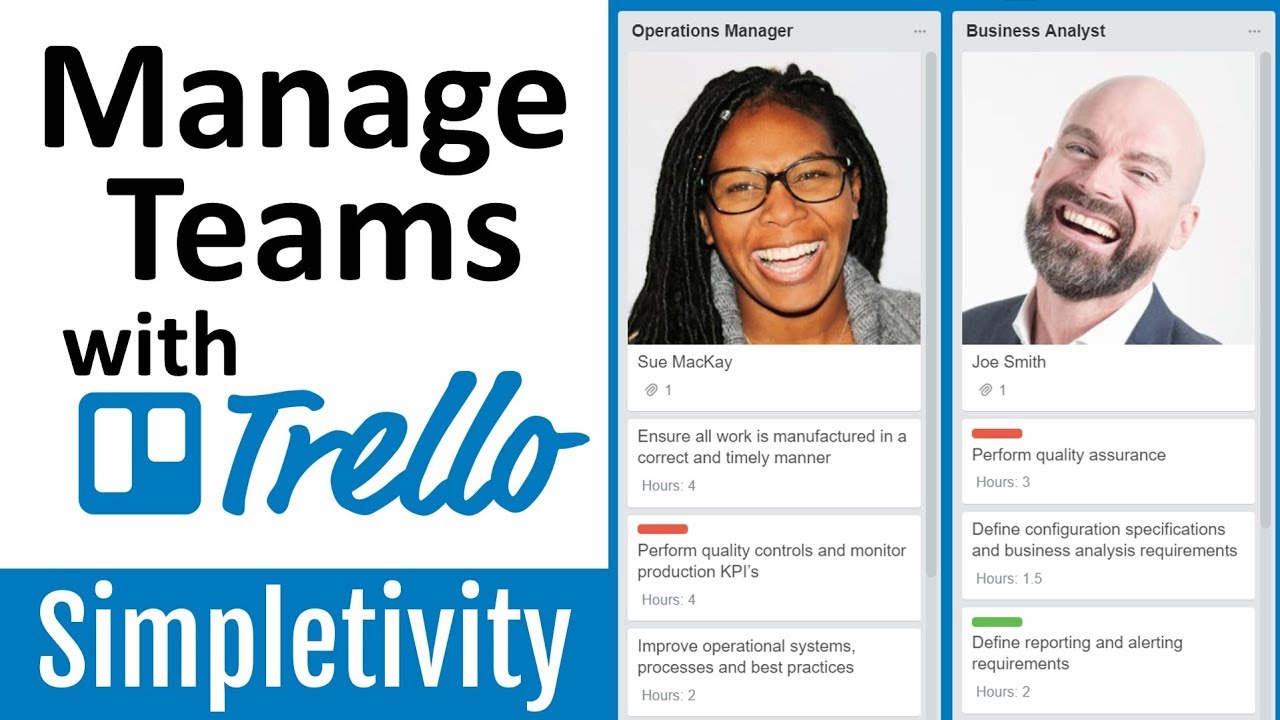 How to Manage Teams with Trello (Job Roles & Tasks) | Simpletivity