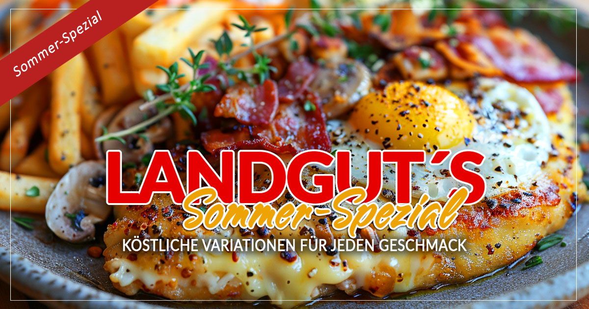 Sommer-Special im Landgut am Hochwald | Schnitzel, Burger & Spare Ribs
