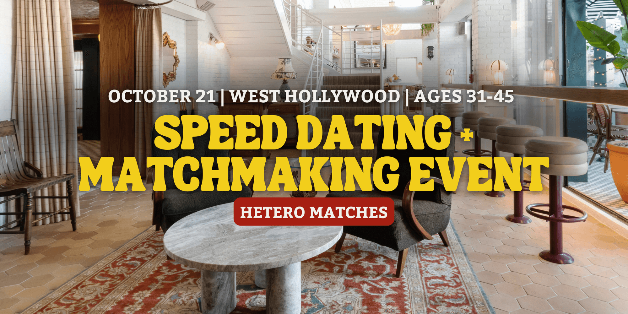 TNFT| Events | Speed Dating & Matchmaking