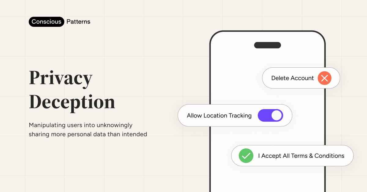 Privacy Deception in Indian apps | Conscious Patterns