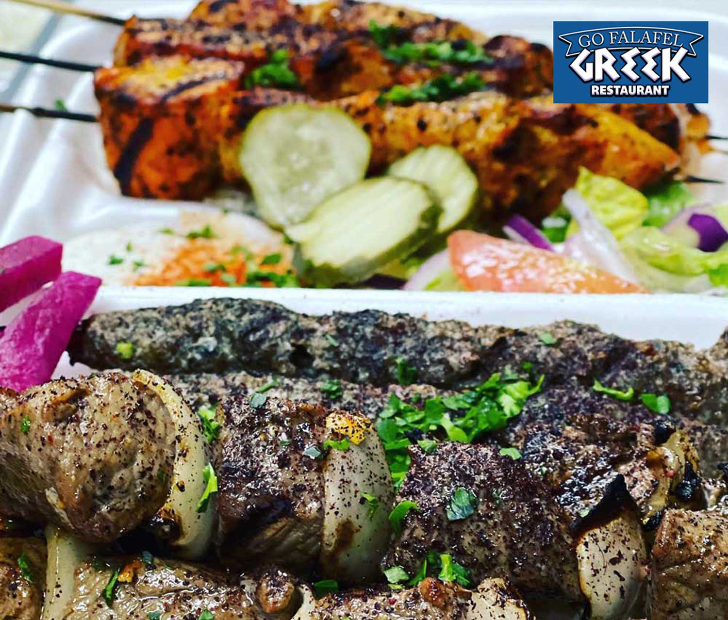 Go Falafel Greek Food | Menu