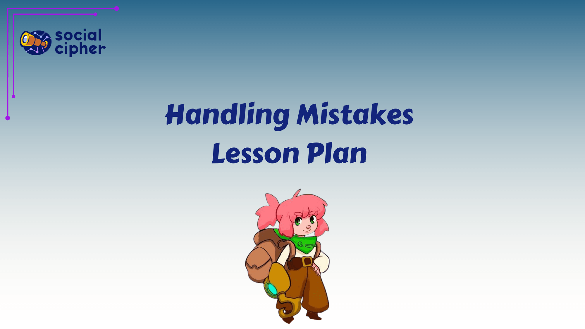 Self-Advocacy Lesson Plan