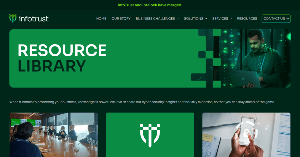 Cyber Security Resources & Industry Expertise | Infotrust