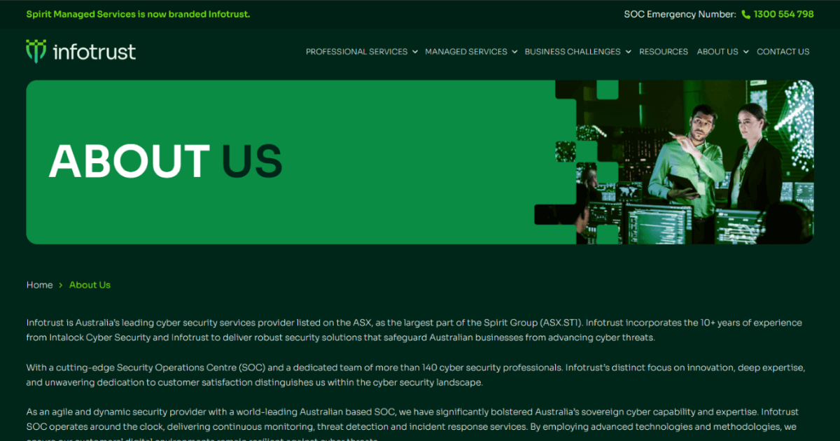 Our Story | Infotrust