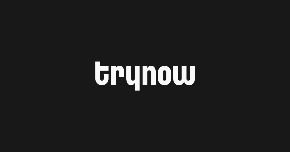 TryNow Pricing