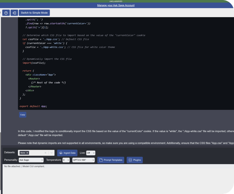 Home - Secure & Agnostic Generative AI Platform