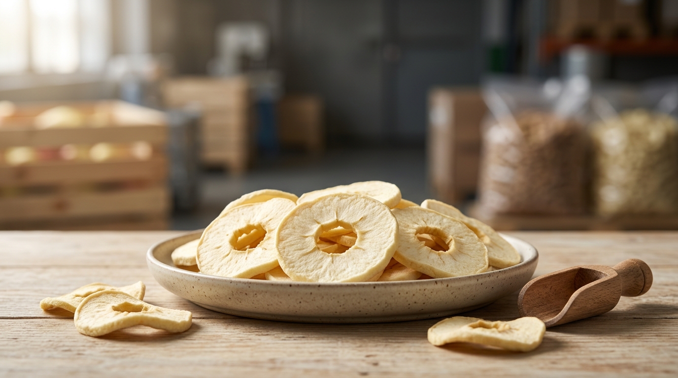 Freeze-Dried Apple Supply Chain Map (for Procurement): Flow, Specs, and ...