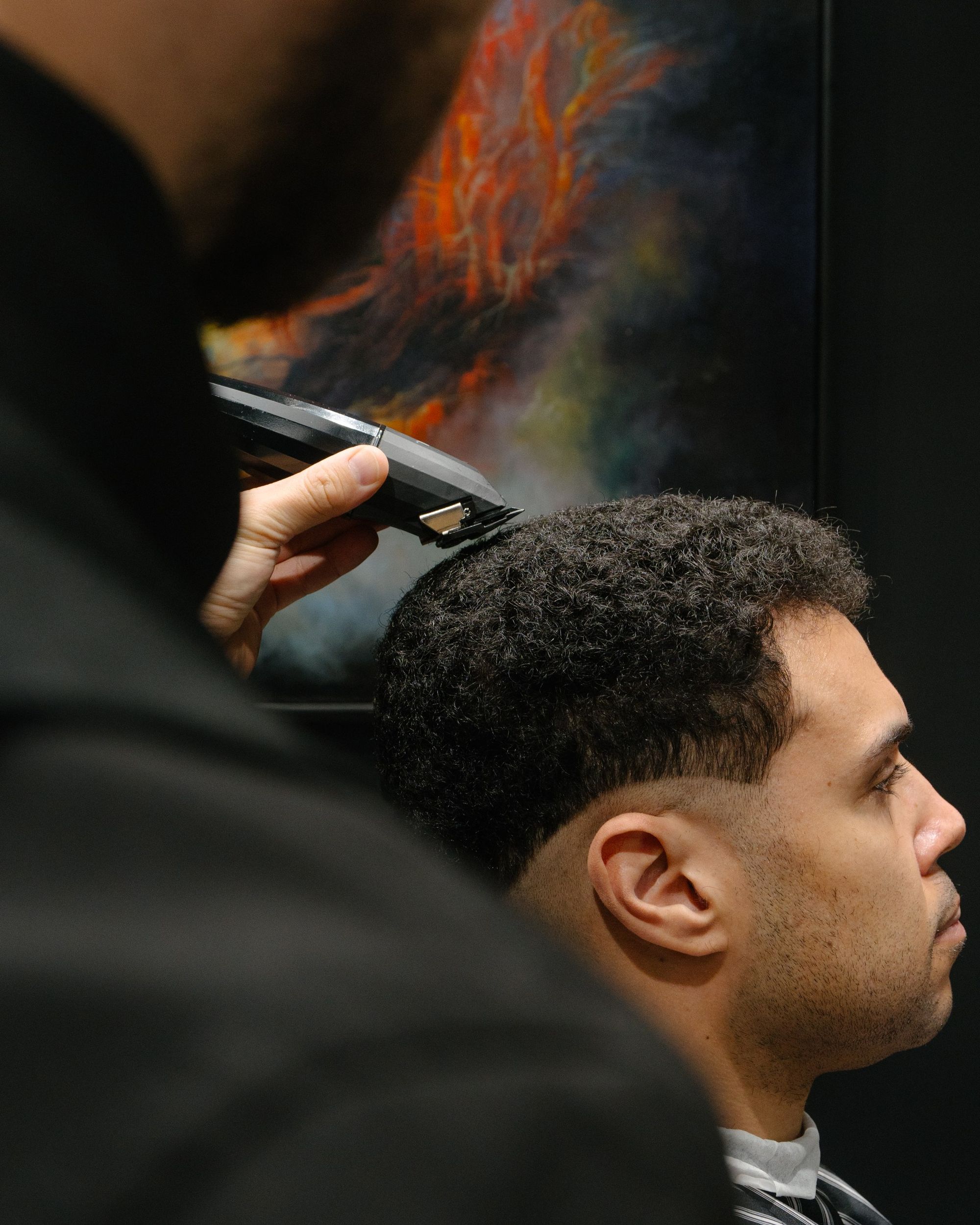 Why Is The Barber Pole Red, White & Blue? - Rendezvous Barbers