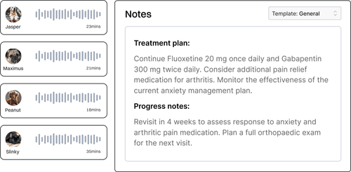 Whippet Notes | AI-Powered Veterinary Scribe