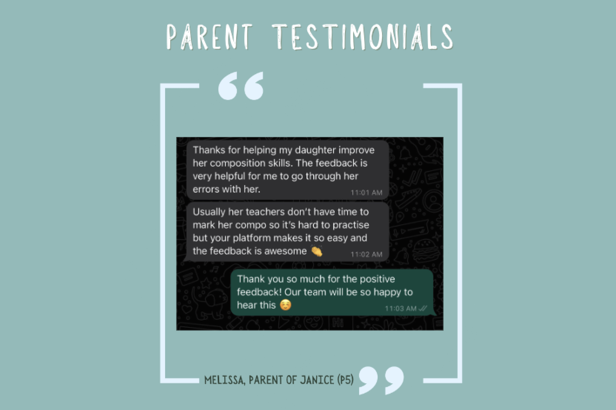 Playwrite - AI Personalised Practice for PSLE English