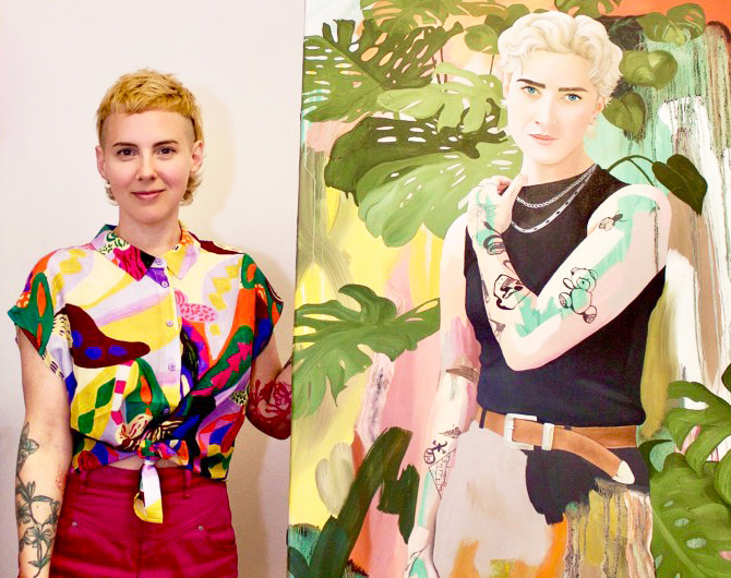 Artist Interview: Kim Leutwyler - Artivive