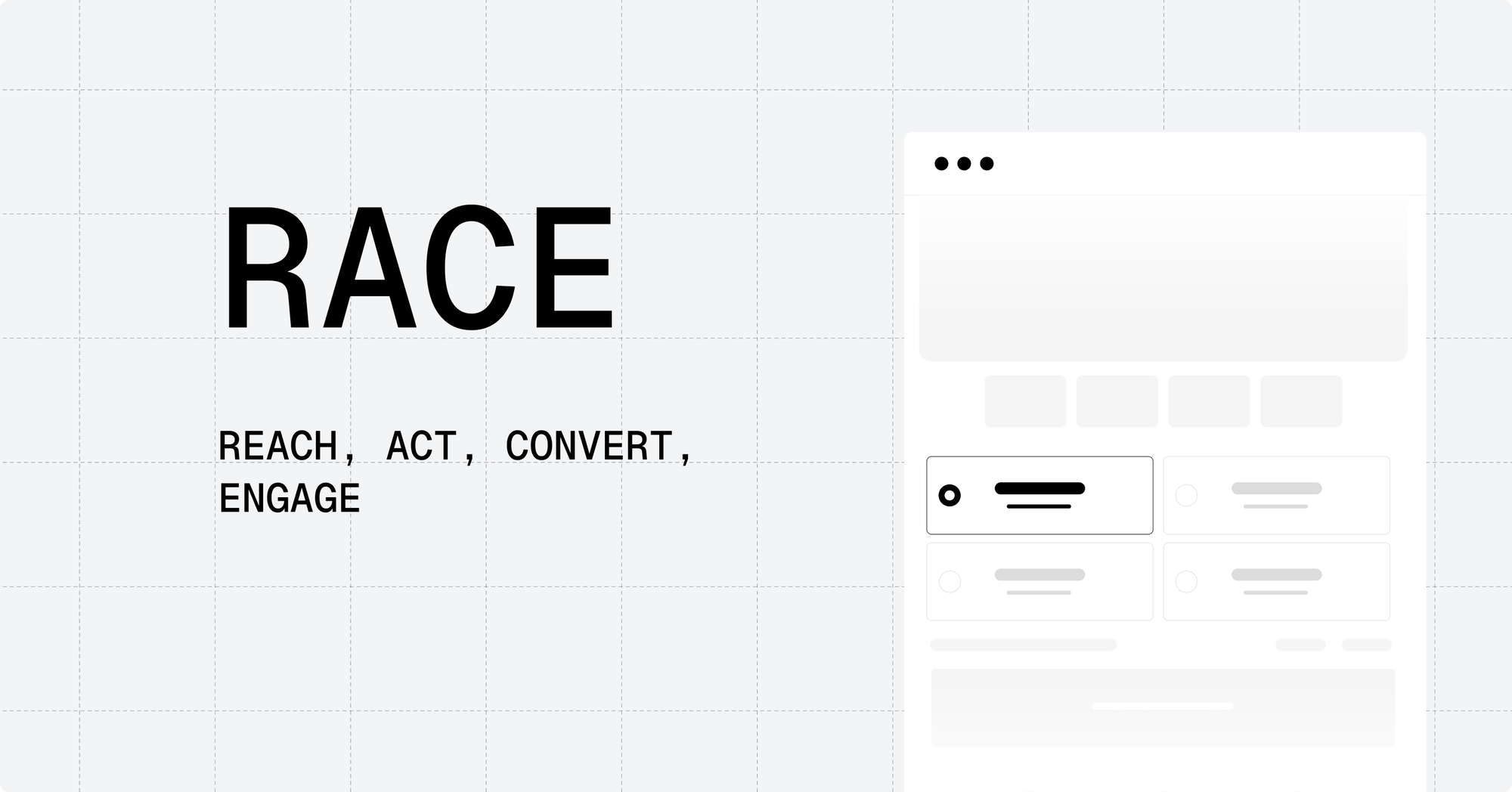 Mastering the RACE Framework: Reach, Act, Convert, Engage