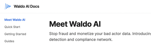 Waldo - Fraud Detection and Compliance Systems