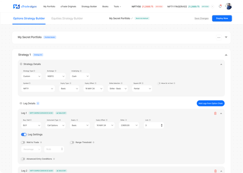 Algo Trading Platform & Algorithmic Trading in India - uTrade Algos
