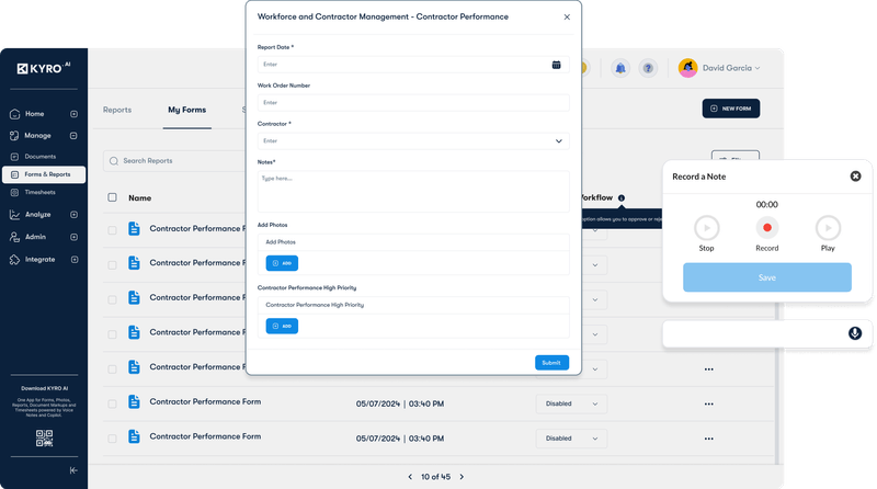 Construction Project Management Software & App | KYRO