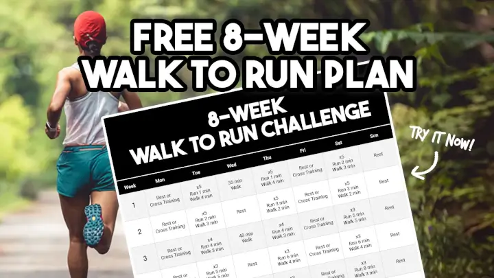 How to Start Running: 8-Week Walk to Run Plan (Free) | The Running Week