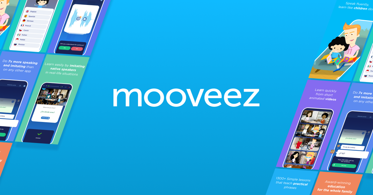 Mooveez — Learn Languages Like Kids. Effortlessly.
