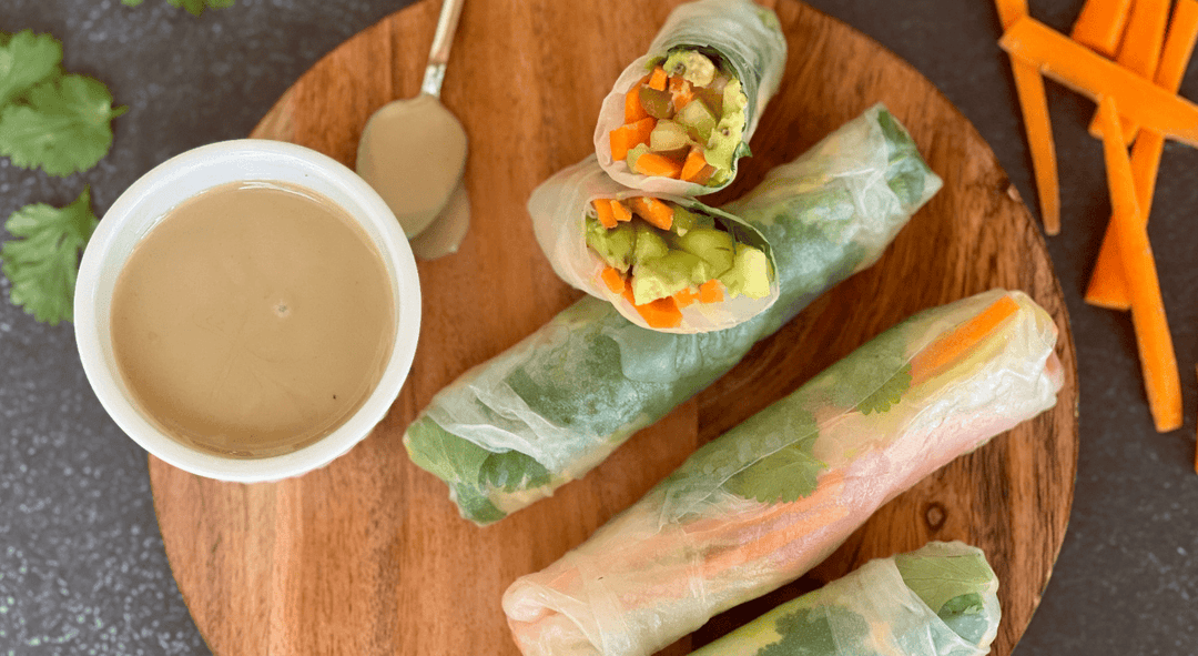 Veggie Spring Rolls Recipe | Nutritional Therapy for IBD
