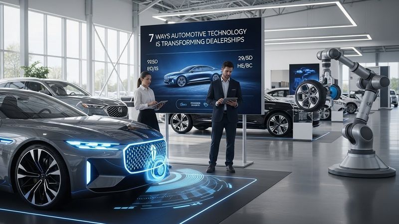 7 Ways Automotive Technology is Transforming Dealerships - Automotive ...