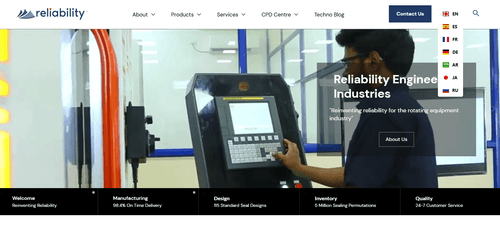 Reliability Engineering Industries | Mechanical Seals
