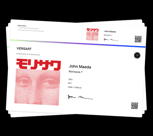 Verisart | Protect your art with Web3 tools