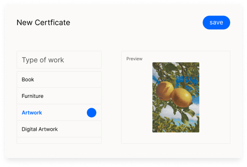 Verisart | Protect your art with Web3 tools