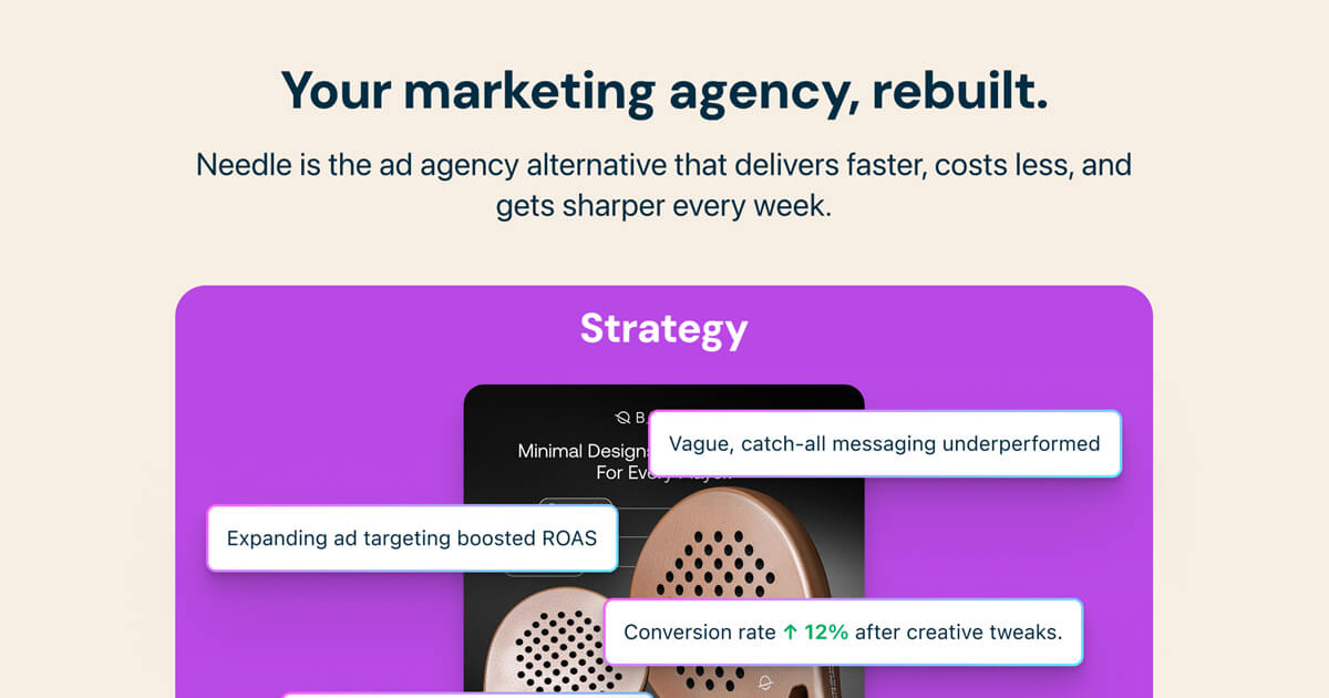 Ecommerce Ad Agency in Singapore - Needle