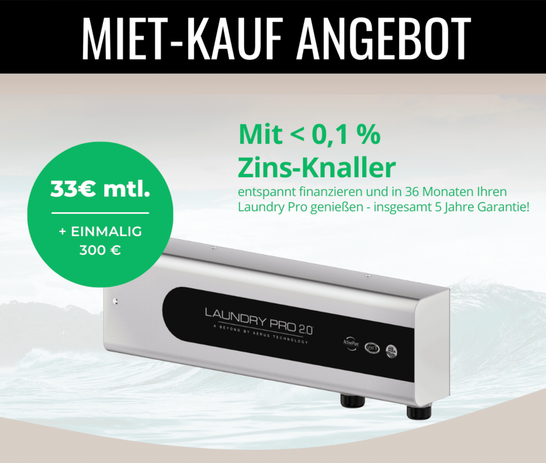 Mehr als 90% der Waschkosten sparen | Laundry Pro 2.0